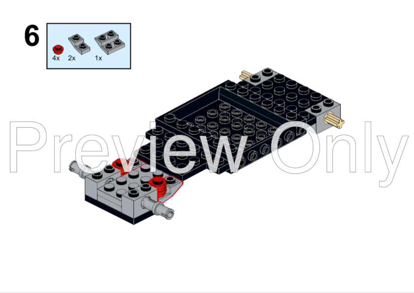 LEGO MOC 1932 Ford Coupe Hot Rod by toms8wides | Rebrickable - Build ...