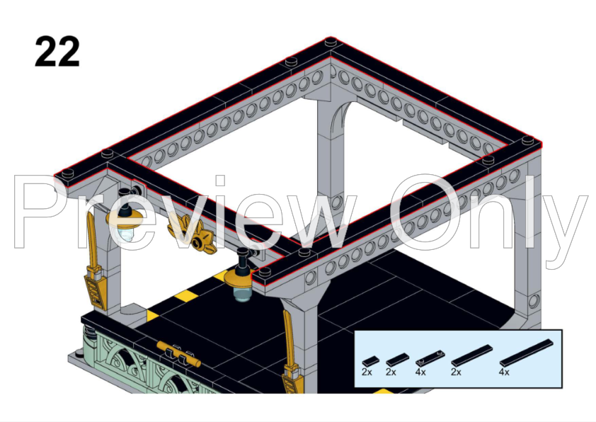 LEGO MOC Imperial Garage by UK-CustomBricks | Rebrickable - Build with LEGO