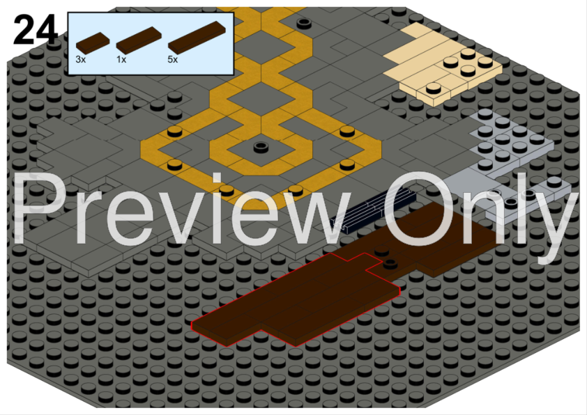 Lego Moc Millennium Square Inverse Corner Modular Building By