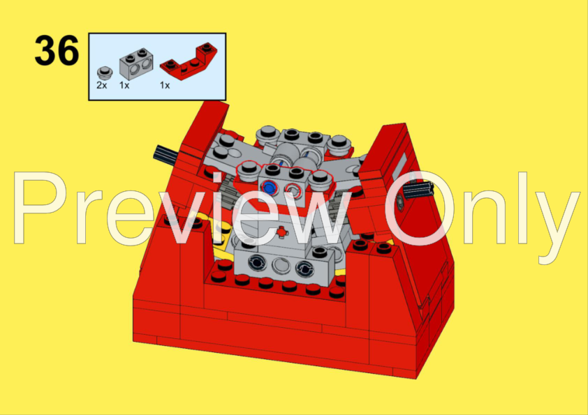 Lego Moc Classic Space Upscale Spaceman Astronaut Minifigure In Red By