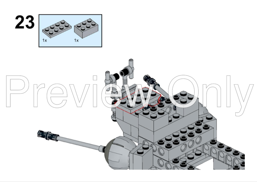 LEGO MOC Atte Moc by BricksToMOC.com | Rebrickable - Build with LEGO