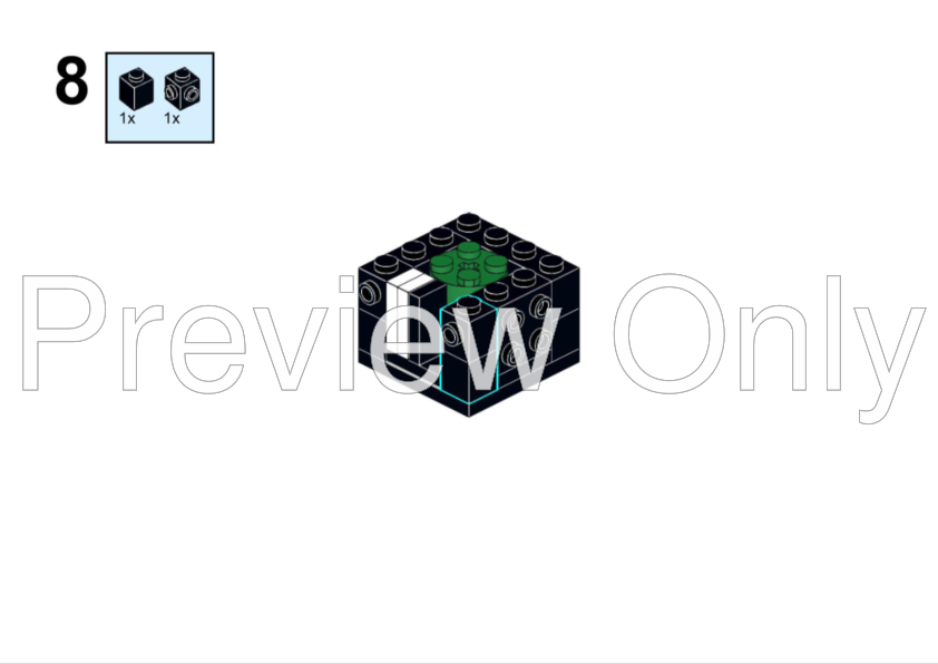 LEGO MOC-158755 YouTube Icon BrickHeadz by lesulga | Rebrickable ...