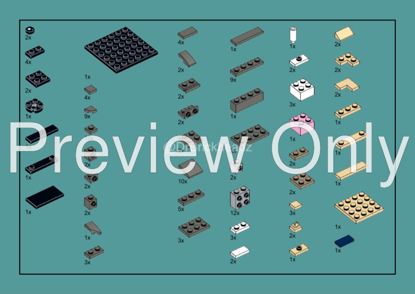 LEGO MOC Cigarette Smoking Man (The X-Files) Brickheadz by DrBrickheadz ...