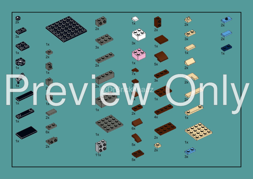 LEGO MOC Fox Mulder (The X-Files) Brickheadz by DrBrickheadz ...