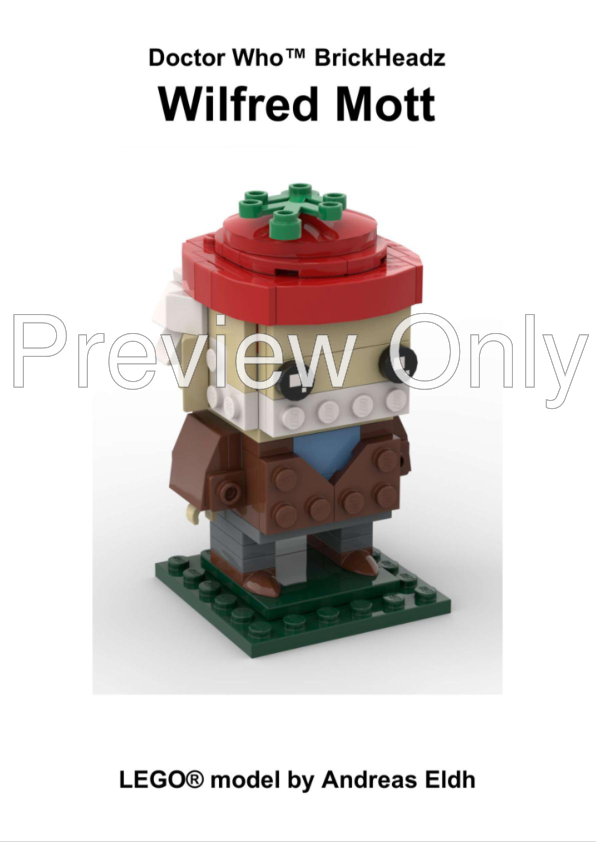 LEGO MOC Doctor Who: Wilfred Mott by Andreas_Eldh | Rebrickable - Build ...