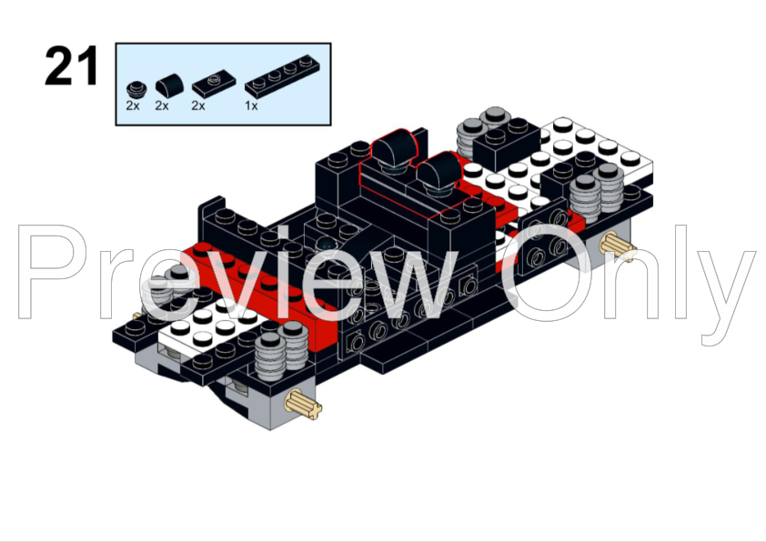 LEGO MOC 2021 Ram 1500 TRX with Vehicle Trailer by toms8wides ...