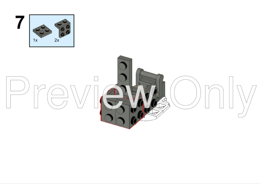 LEGO MOC Mech_red_robot by HyeongMin park | Rebrickable - Build with LEGO