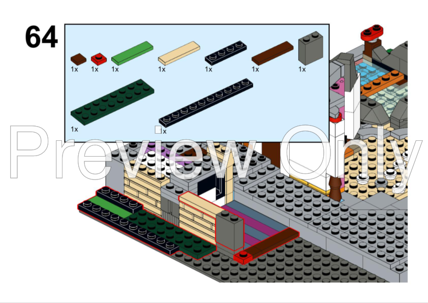 LEGO MOC Ninjago City Apartments by icedragonj | Rebrickable - Build ...