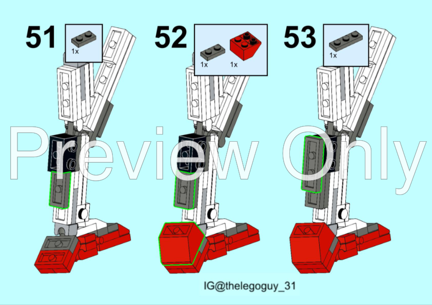 LEGO MOC SF-019A S Gundam by TheLegoGuy31 | Rebrickable - Build with LEGO