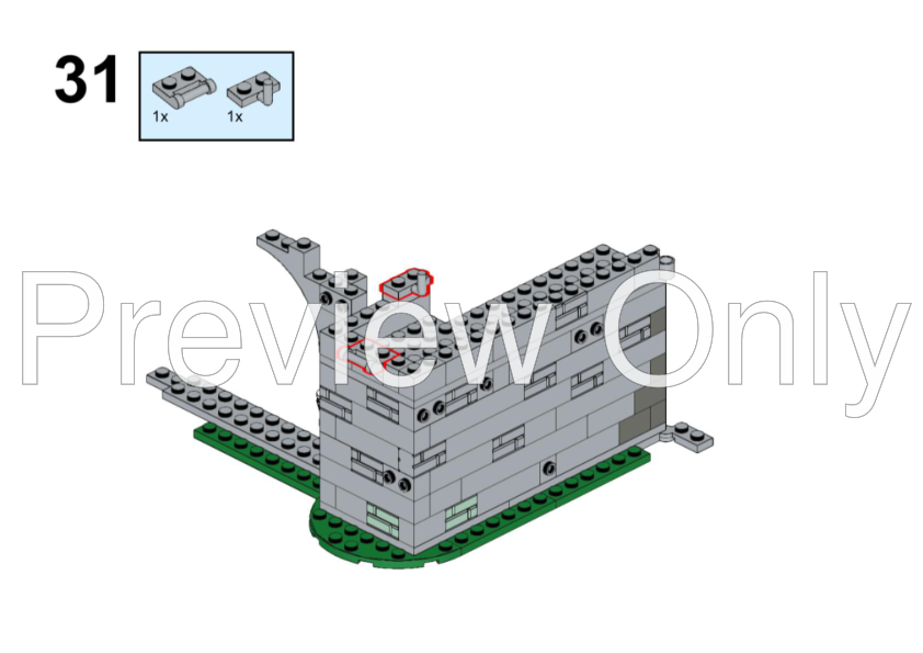 LEGO MOC Lochside Castle by MidiBricks | Rebrickable - Build with LEGO