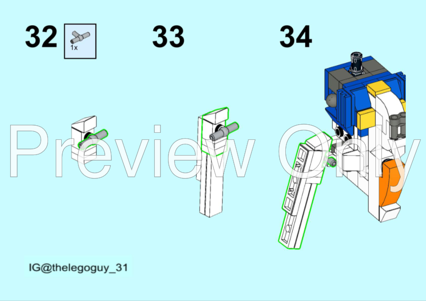 LEGO MOC SF-019B Ex-S Gundam by TheLegoGuy31 | Rebrickable - Build with ...