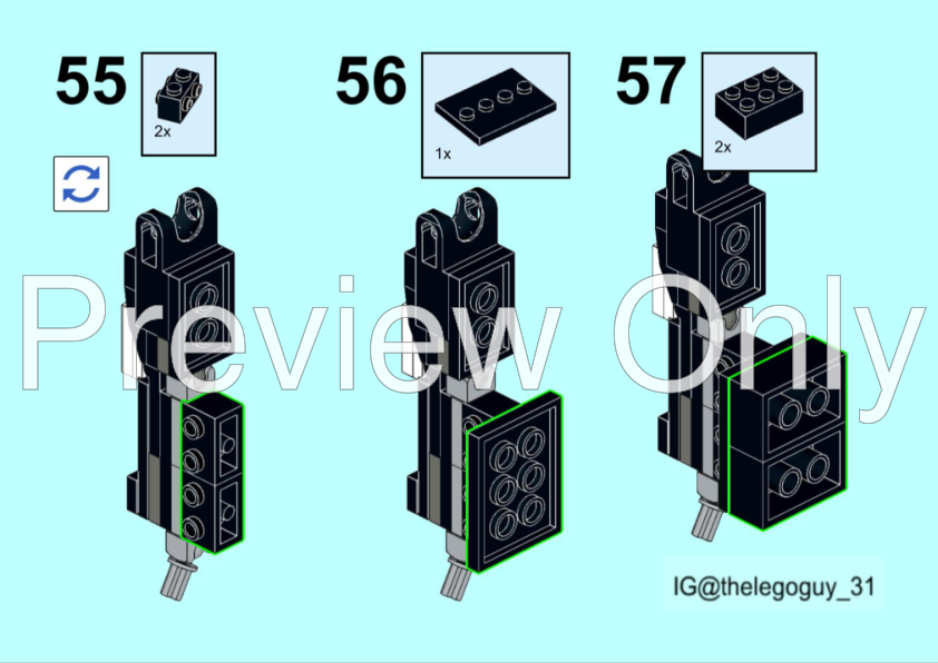 LEGO MOC SF-020 Devil Gundam by TheLegoGuy31 | Rebrickable - Build with ...