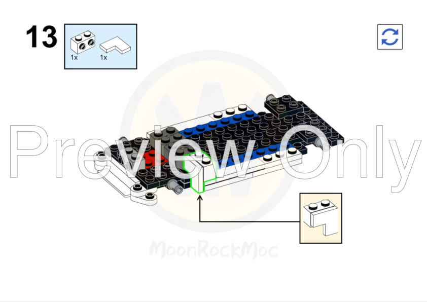 LEGO MOC Tesla Model Y_White by moonrockmoc | Rebrickable - Build with LEGO