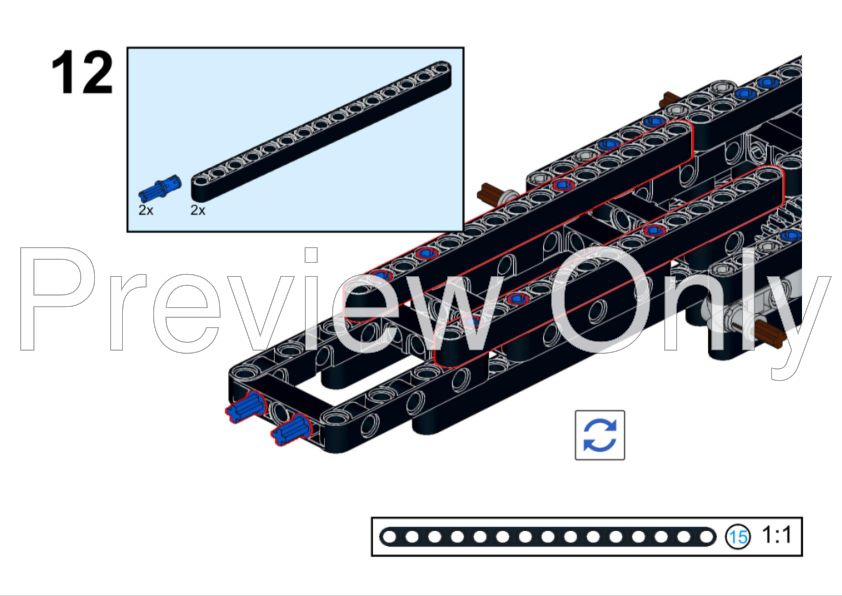 Lego Moc Kenworth 963 By Technicmodlr Rebrickable Build With Lego