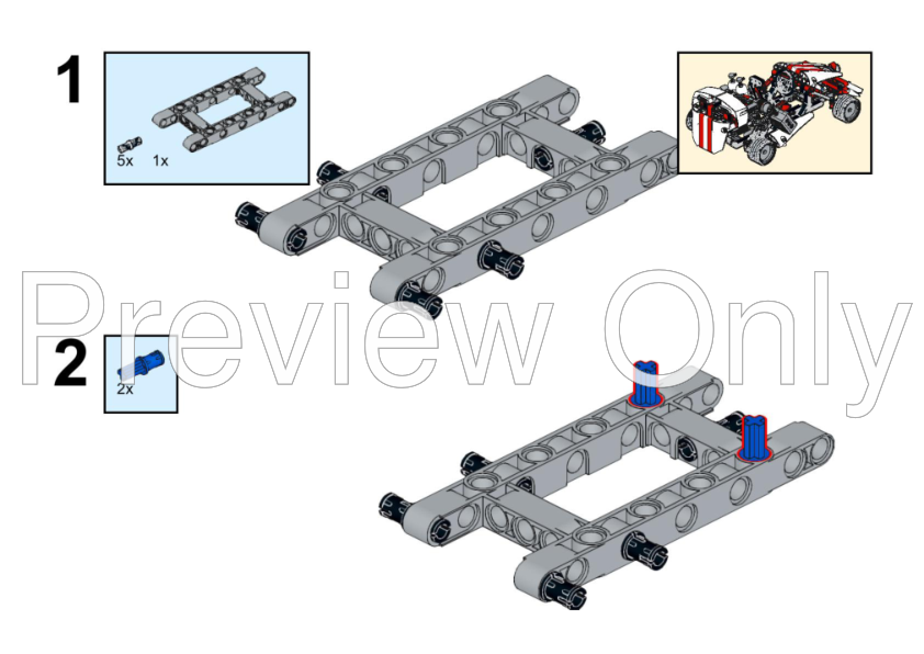 LEGO MOC karting stance by lego_xtremcar | Rebrickable - Build with LEGO