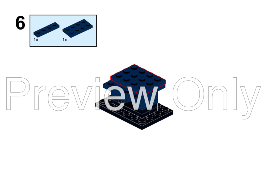 LEGO MOC Lester (40308) Brickheadz by SafeBrickz | Rebrickable - Build ...