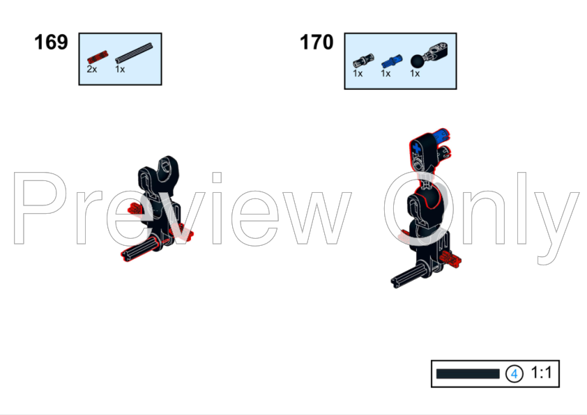 LEGO MOC LEGO Gundam Exia GN-001 ( scale 1/60, 1212 pcs ) by Demon1408 ...
