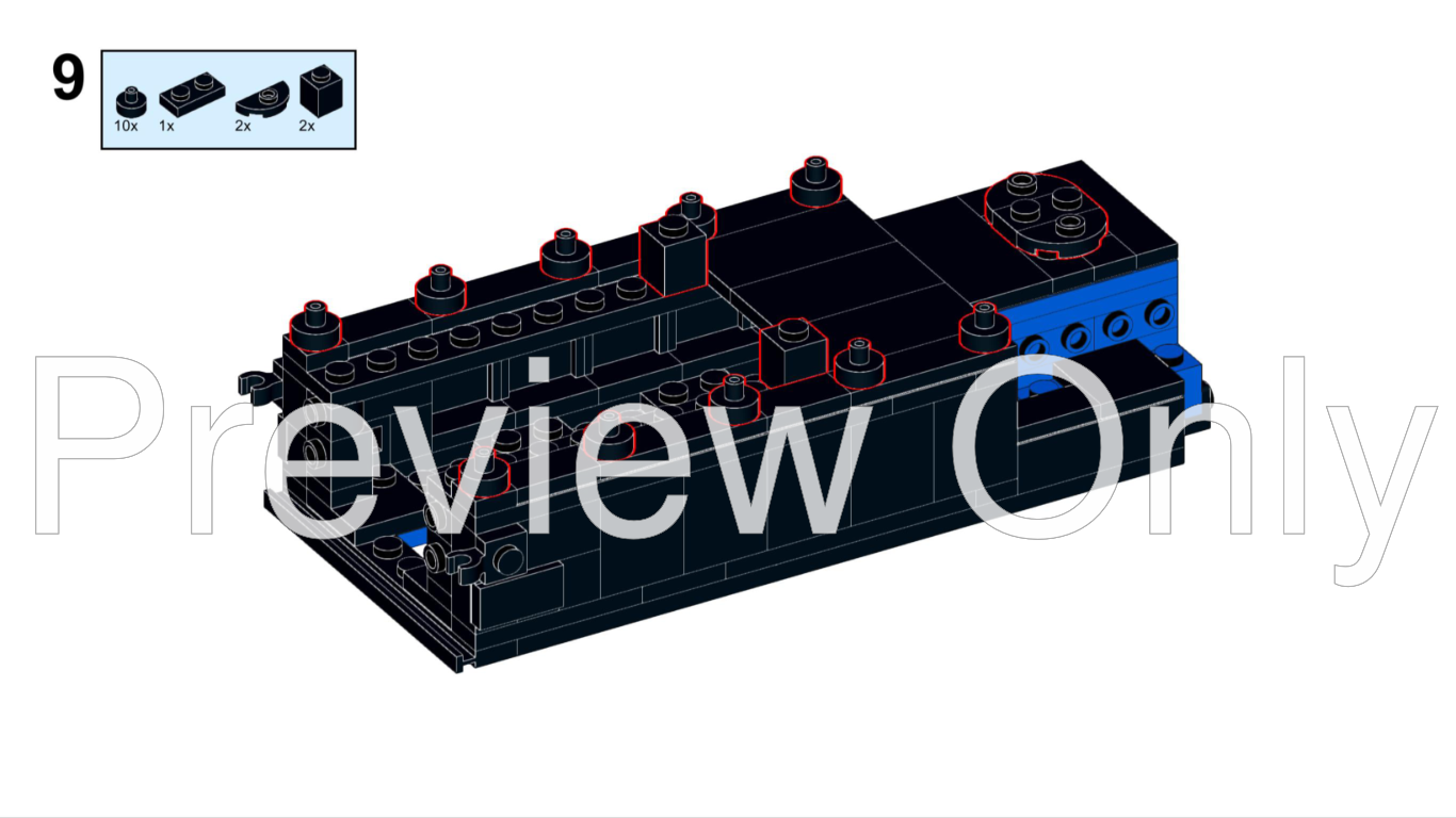 LEGO MOC 1:48 China Railways SY Class 2-8-2 Mikado (Powered Up) by ...