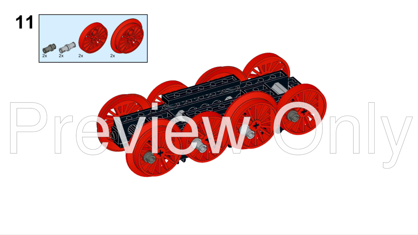 LEGO MOC 1:48 China Railways SY Class 2-8-2 Mikado (Powered Up) by ...