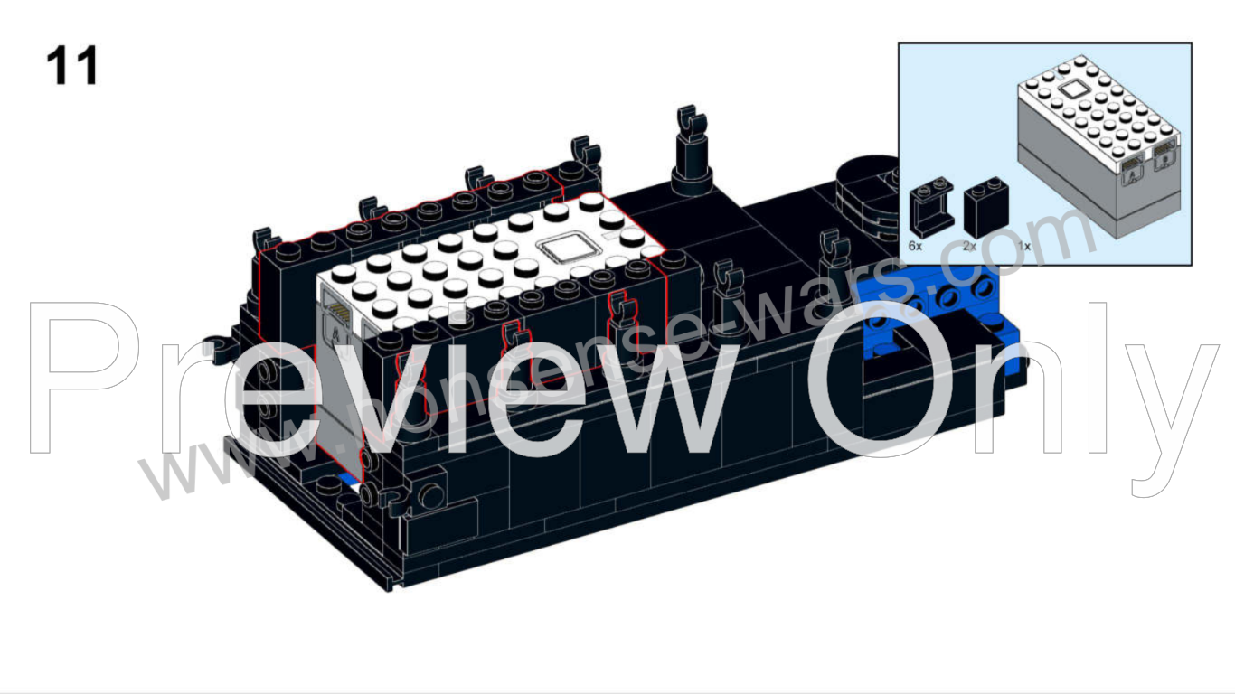 LEGO MOC-159600 1:48 China Railways SY Class 2-8-2 Mikado (Powered Up ...