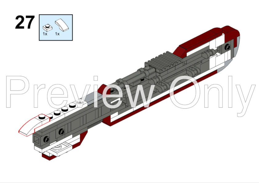 Lego Moc Pelta Class Frigate Ucs Venator Scale By Legothingsandstuff