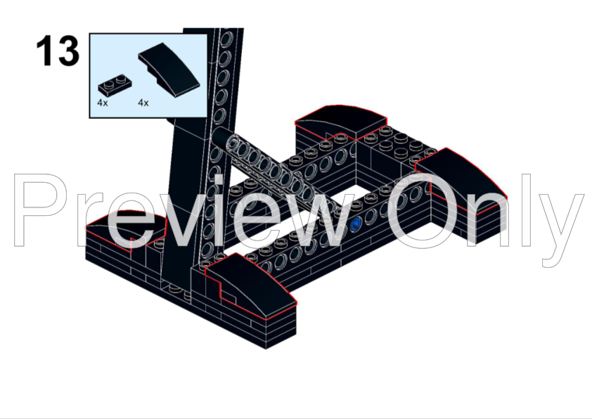 Lego Moc The Bowie By Lapinlegomarvel Rebrickable Build With Lego