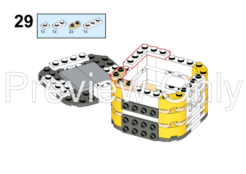 LEGO MOC-159767 Pen and Tool holder by Build Brick | Rebrickable ...