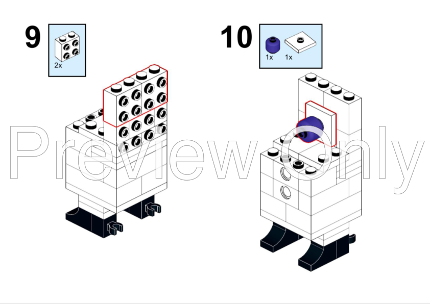 LEGO MOC Sosuke Aizen (Hogyoku Fusion 5) - Bleach | Brickheadz by ...