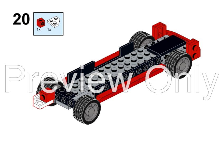 LEGO MOC ELW1 Mercedes Sprinter by ole.828 | Rebrickable - Build with LEGO