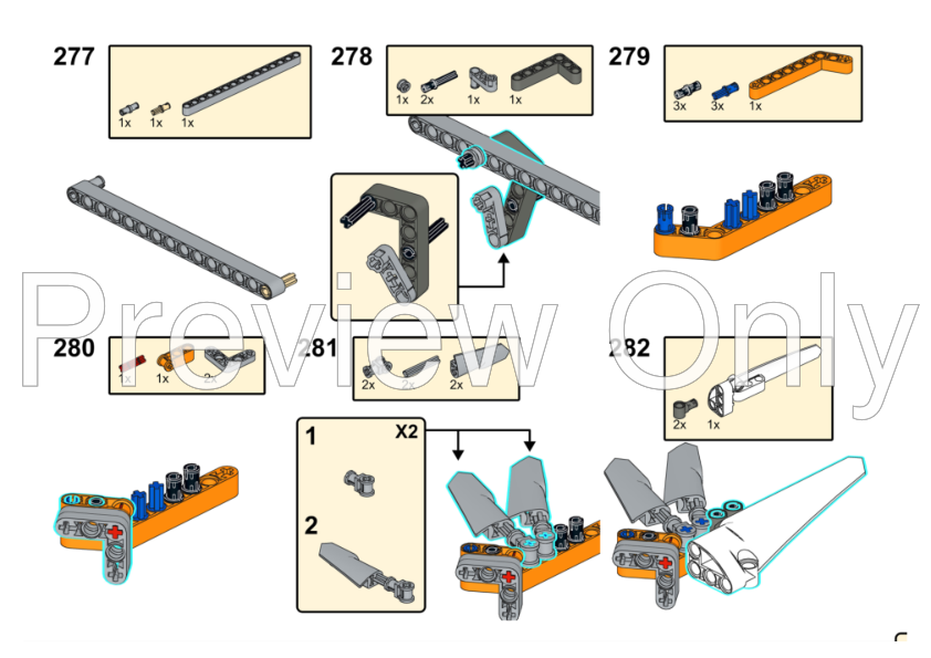 LEGO MOC Tech Dragon by Arpeggi0 | Rebrickable - Build with LEGO
