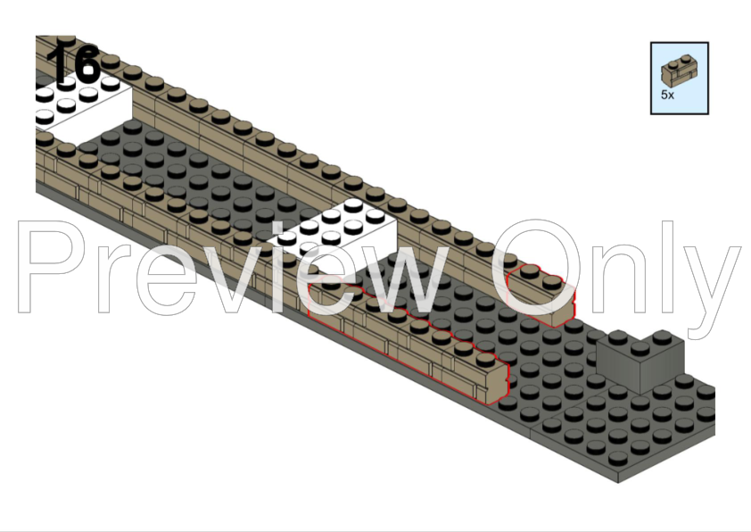 Lego Moc 2 Platform Train Station By Albiorix Rebrickable Build