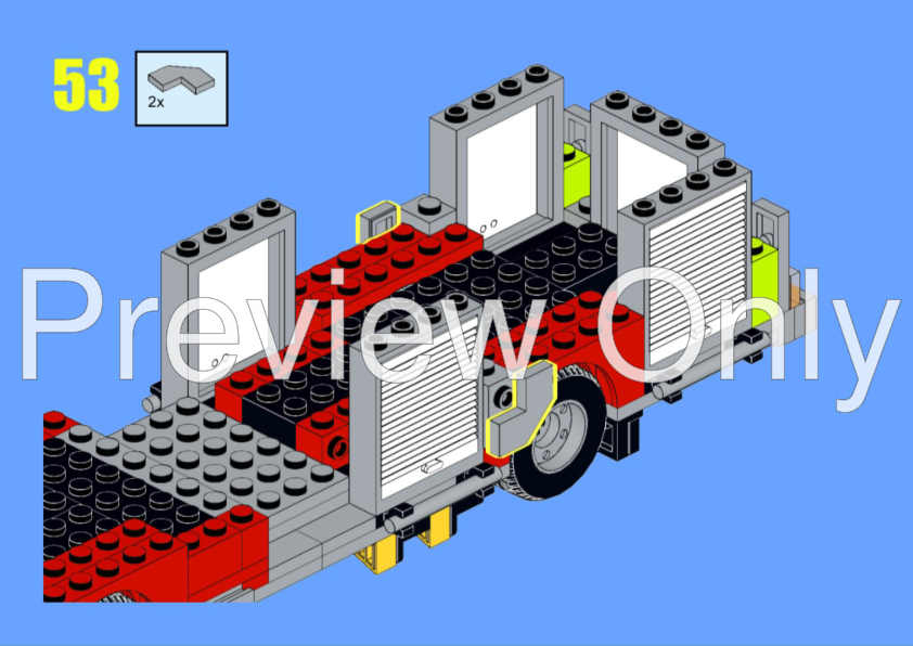 LEGO MOC KCKFD Pumper Fire Truck by BalintKusztor | Rebrickable - Build ...