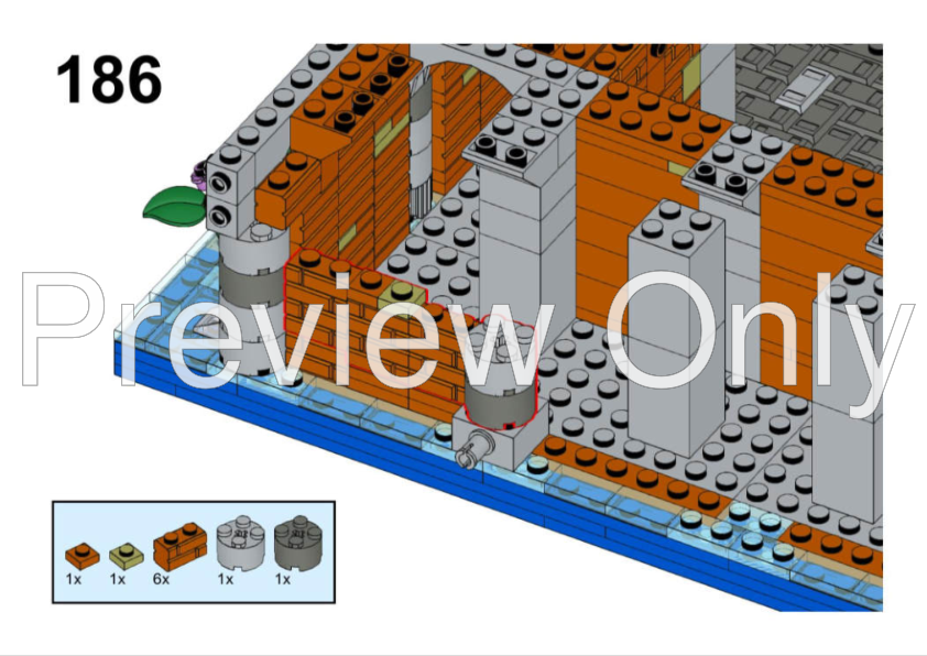 LEGO MOC Pirate Caribbean Shipyard by Massenzio | Rebrickable - Build ...