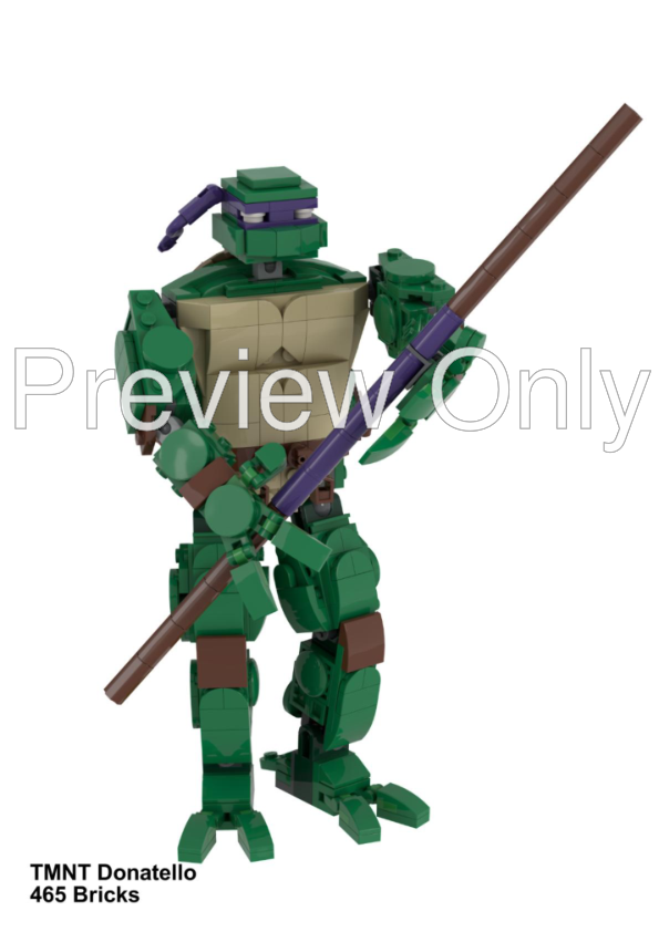 LEGO MOC TMNT Donatello by tomtoms_design | Rebrickable - Build with LEGO