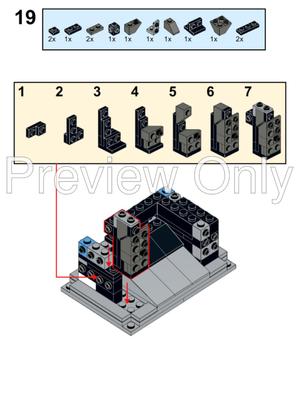 LEGO MOC DnD Dice Tower - Mimic by tomtoms_design | Rebrickable - Build ...