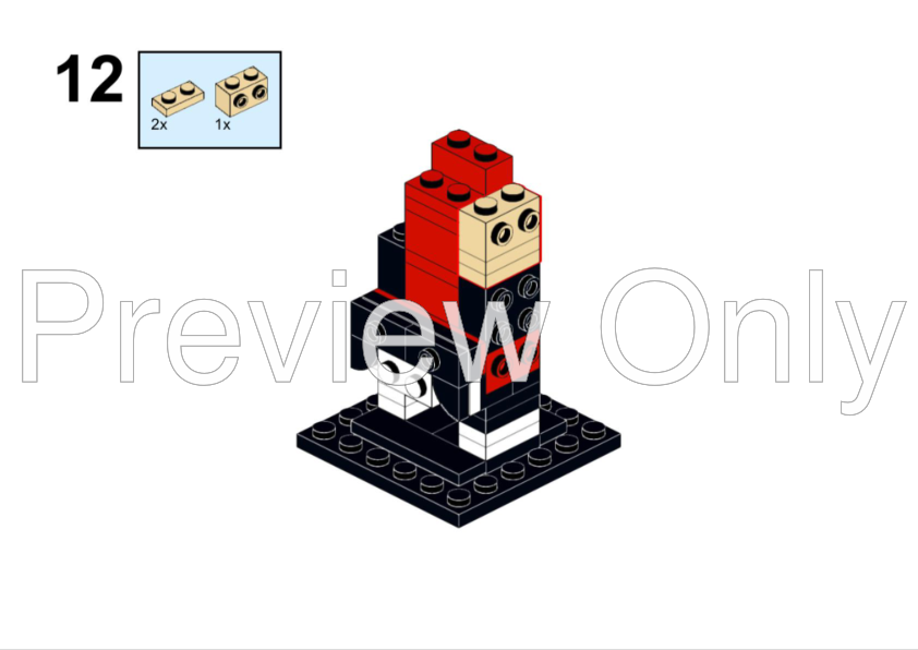 LEGO MOC Setzer Gabbiani (FFVI) Brickheadz by Headache | Rebrickable ...