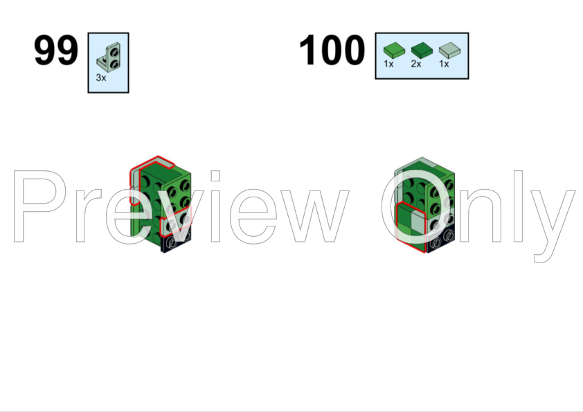 Lego Moc Up Scaled Lego Creeper By Ztbricks Rebrickable Build With Lego