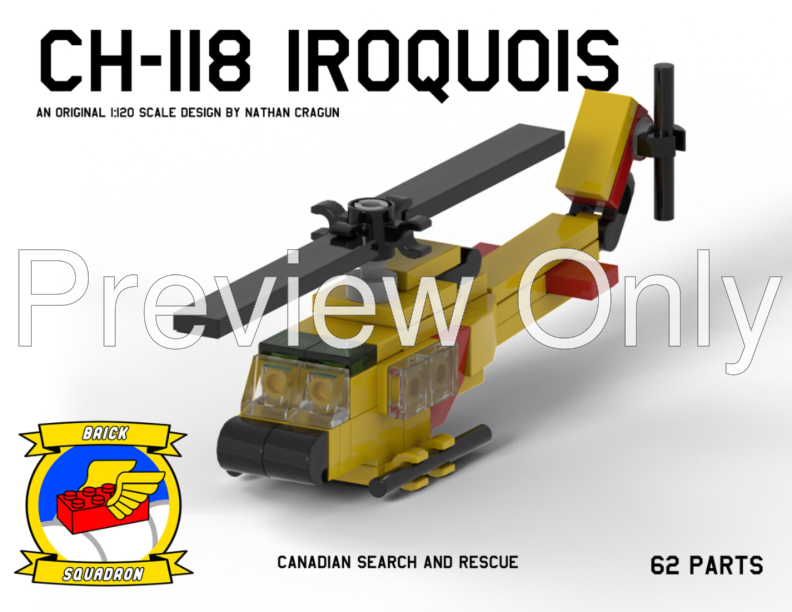 LEGO MOC UH-1 Huey Collection by brick_squadron | Rebrickable - Build ...