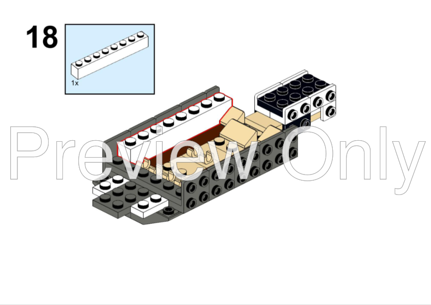 LEGO MOC Speedboat by VanBrickhovenMOCs | Rebrickable - Build with LEGO
