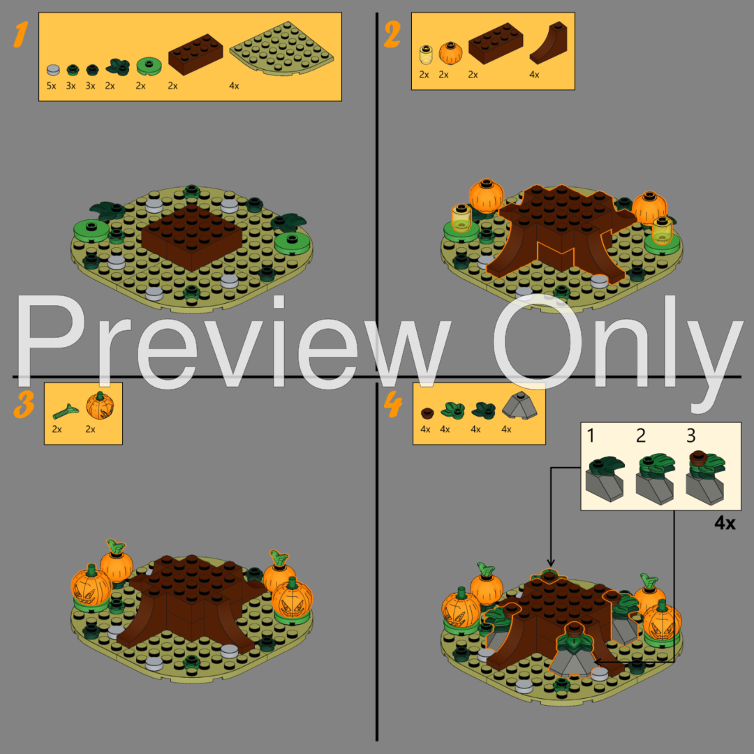 LEGO MOC Spooky Dead Tree - Lego Halloween Moc by marinbrickdesign ...