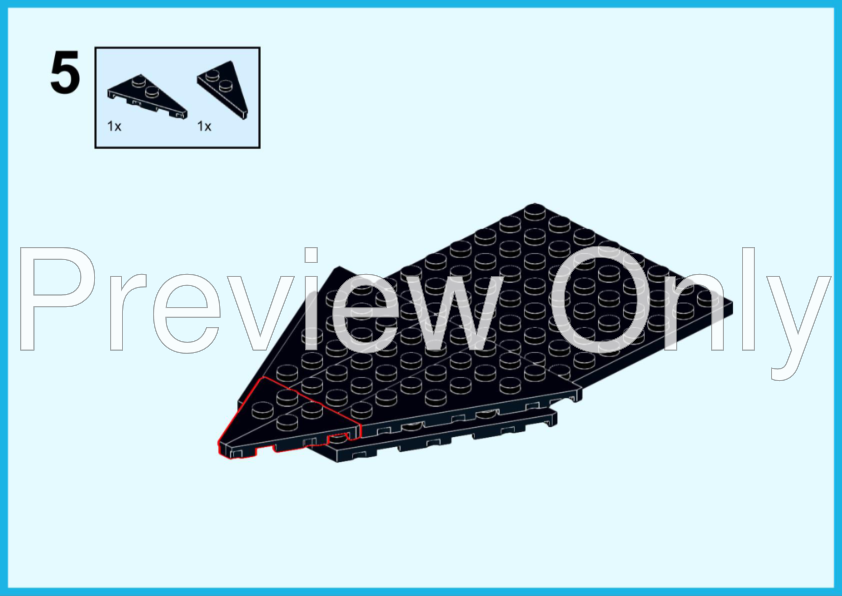 LEGO MOC F-117 (1/72 scale) by abracada_brick | Rebrickable - Build ...