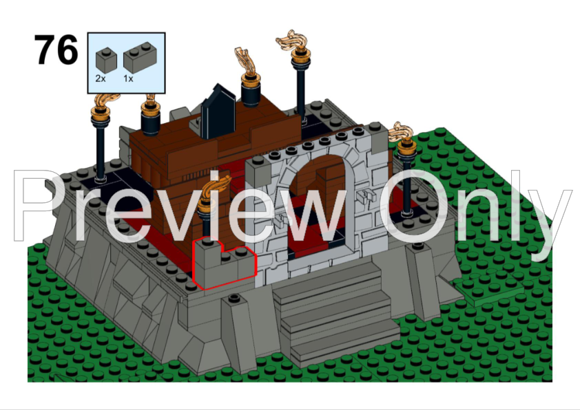 LEGO MOC Halloween Cemetery by Jedi Plb | Rebrickable - Build with LEGO