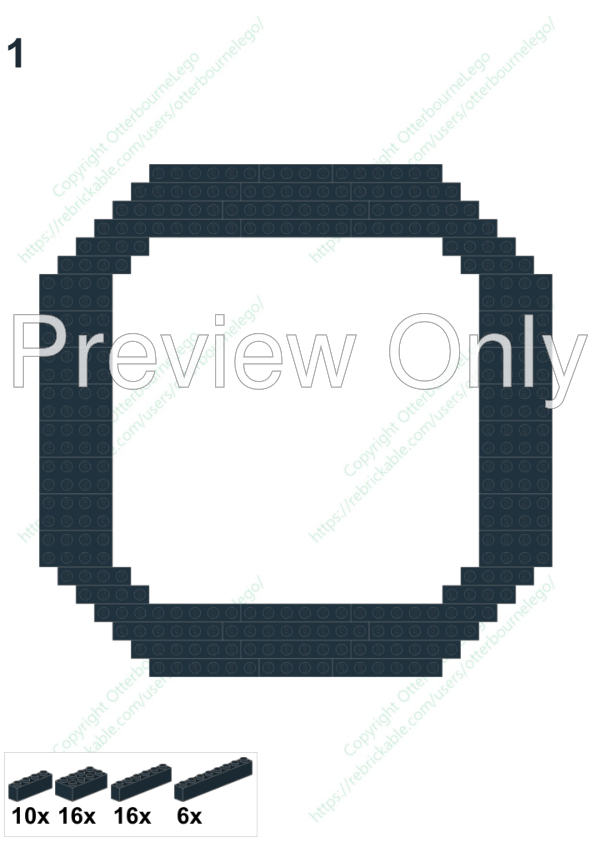 LEGO MOC Large Scale Traffic Cone by otterbournelego | Rebrickable ...