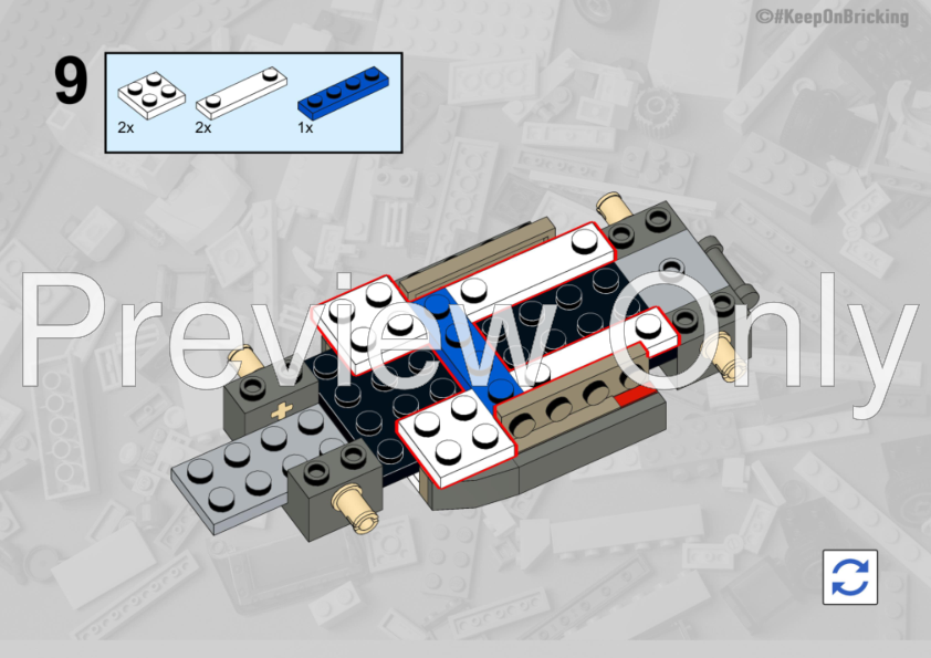 LEGO MOC 60386 Car & Road Checkpoint by Keep On Bricking | Rebrickable ...