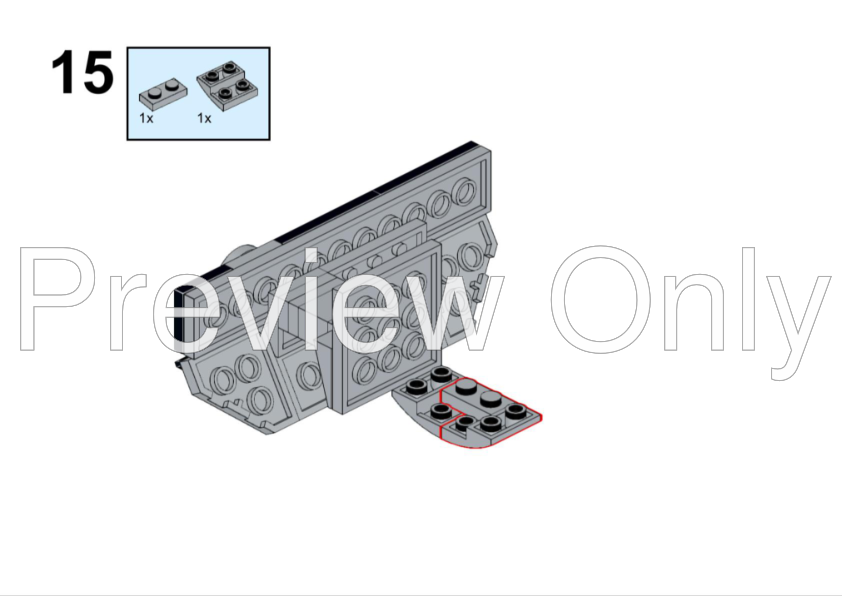 LEGO MOC TIE/ad Advanced X1 by R-Shiny | Rebrickable - Build with LEGO