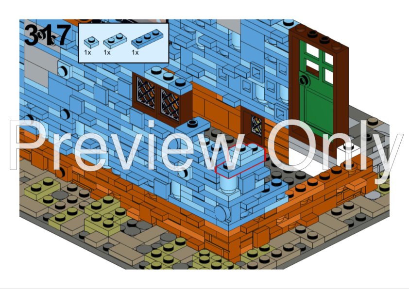 LEGO MOC Autumn House by legoprofi | Rebrickable - Build with LEGO