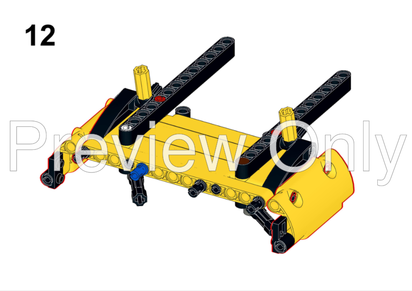 LEGO MOC-160318 42136 Zero-Turn Mower by Larsagri | Rebrickable - Build ...