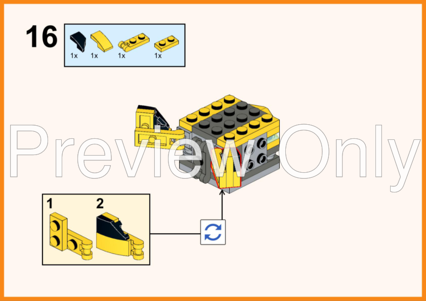 LEGO MOC-160404 Bumblebee + Camaro by abracada_brick | Rebrickable ...