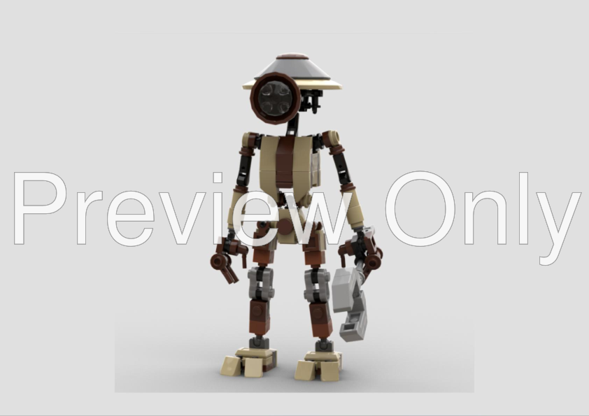Lego Moc Pit Droid Dum Series By Bobbacatmocs Rebrickable Build