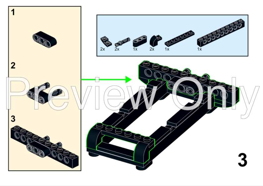 LEGO MOC Small fake diesel engine by laouaistechnic | Rebrickable ...